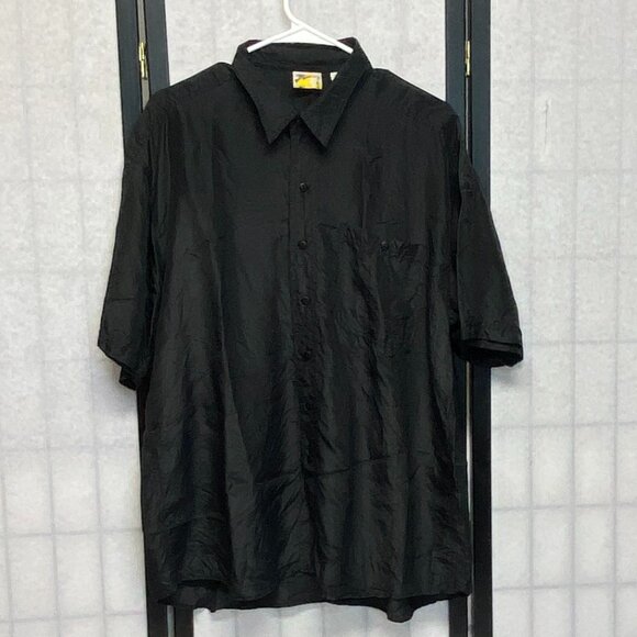 Creative Edge | Shirts | Vintage Creative Edge Washable Silk Button ...